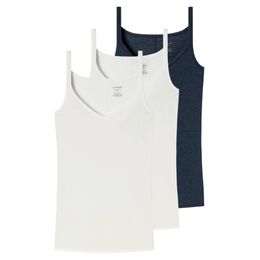 Schiesser Undershirt 'Personal Fit' female size M Sky blue