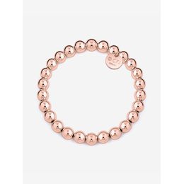 Classyandfabulous Jewelry Armband 'CLASSYANDFABULOUS Beaded' Damen Gr&ouml;&szlig;e 20 cm rosegold