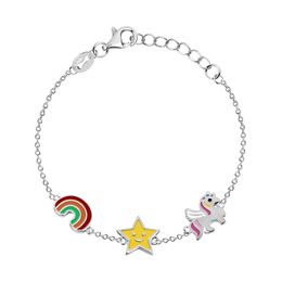 FAVS. FAVS Armband M&auml;dchen Gr&ouml;&szlig;e One Size mischfarben / silber