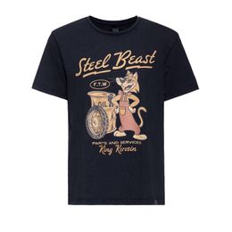King Kerosin Shirt 'Steel Beast' Herren Gr&ouml;&szlig;e M anthrazit