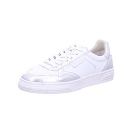 Tamaris Sportlicher Schn&uuml;rschuh 'Klassischer Schn&uuml;rschuh Damen 1-23617-42 941 Echtleder in wei&szlig;' Damen Gr&ouml;&szlig;e 39 wei&szlig; Sommerschuhe