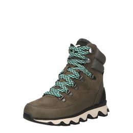 Sorel Lace-Up Ankle Boots 'Kinetic Conquest' female size 40/40.5 Olive