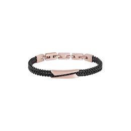 Breil Armband Herren Gr&ouml;&szlig;e One Size rosegold / schwarz