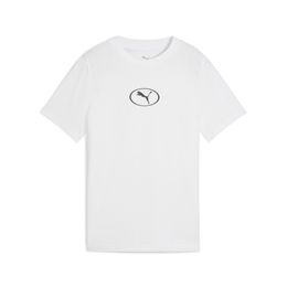 Puma T-Shirt Jungen Gr&ouml;&szlig;e 176 schwarz / wei&szlig;