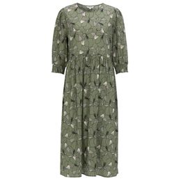 Cellbes Of Sweden Kleid Damen Gr&ouml;&szlig;e 42/44 gr&uuml;n / schwarz / wei&szlig; Sommerkleid