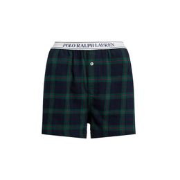Polo Ralph Lauren Pyjamashorts 'Cozy Flannel' Damen Gr&ouml;&szlig;e XXL dunkelblau / dunkelgr&uuml;n Sommerkleid