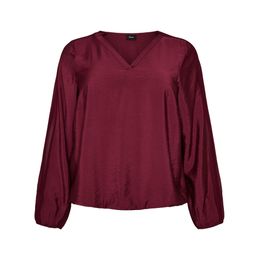 ZIZZI Bluse 'Erica' Damen Gr&ouml;&szlig;e XXXL/4XL weinrot