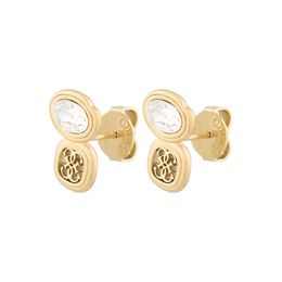 Guess Ohrringe Damen Gr&ouml;&szlig;e One Size gold / transparent