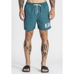 Gianni Kavanagh Badeshorts 'Replay' Herren Gr&ouml;&szlig;e S t&uuml;rkis / schwarz / wei&szlig;