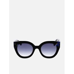 Longchamp Sonnenbrille Damen Gr&ouml;&szlig;e 49 schwarz