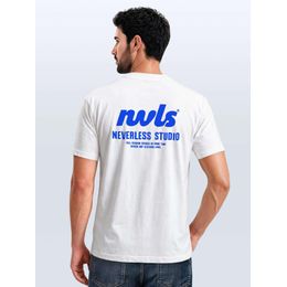 Neverless Shirt 'NVLS Studio' Herren Gr&ouml;&szlig;e M wei&szlig;