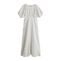 next Kleid Damen Gr&ouml;&szlig;e 48 ecru / schwarz Sommerkleid