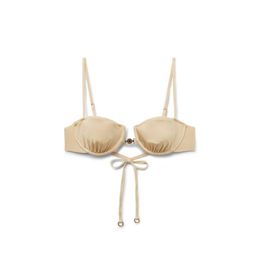 CALZEDONIA Bikinitop 'Minimal Fit' Damen Gr&ouml;&szlig;e 70/80 beige