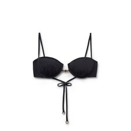 CALZEDONIA Bikinitop Damen Gr&ouml;&szlig;e 75/85 schwarz