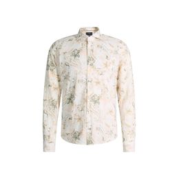 JOOP! Hemd Herren Gr&ouml;&szlig;e L khaki / pfirsich / wei&szlig;