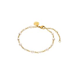 PURELEI Bracelet 'Adore Pearl' female size 16 / 20 cm Rose gold