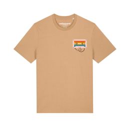 Watapparel Shirt ' Rainbow Cassette ' Herren Gr&ouml;&szlig;e XXXL beige / mischfarben