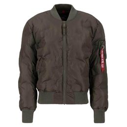 Alpha Industries &Uuml;bergangsjacke 'MA-1 Emb. Logo' Herren Gr&ouml;&szlig;e XXL oliv Sommerjacke