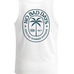 Neverless Shirt 'No Bad Days' Herren Gr&ouml;&szlig;e XL wei&szlig;