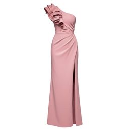 Ombre Evening Dress female size 42 Rose