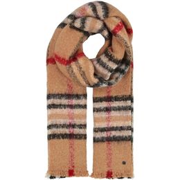 FRAAS Schal Damen Gr&ouml;&szlig;e One Size camel / grau / rot