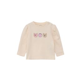 s.Oliver Shirt M&auml;dchen Gr&ouml;&szlig;e 86 beige / braun / pink / eierschale