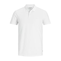 Jack & Jones Jack & Jones Poloshirt 'JJEBasic' Herren Gr&ouml;&szlig;e S rot / wei&szlig;