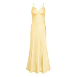 Vera Mont Kleid Damen Gr&ouml;&szlig;e 32 goldgelb Sommerkleid