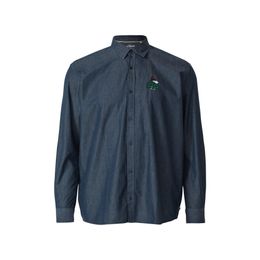 s.Oliver Button Up Shirt male size 4XL marine blue / Emerald / Red / White