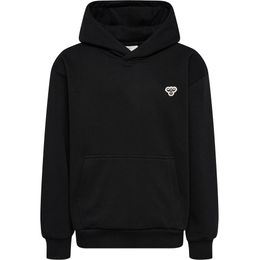 Hummel Sportsweatshirt 'Bee' Jungen Gr&ouml;&szlig;e 122/128 schwarz / wei&szlig;