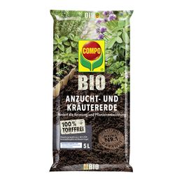Compo Bio-Anzucht- und Kr&auml;utererde torffrei 5 l