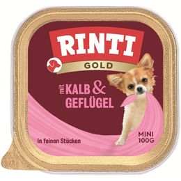 Rinti Hundefutter 'gold' Kalb Gefl&uuml;gel 100 g