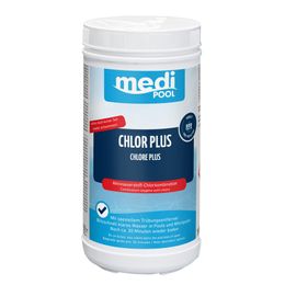 mediPOOL Langzeit-Mini-Chlortabs zur Poolpflege 1 kg, 50 St&uuml;ck