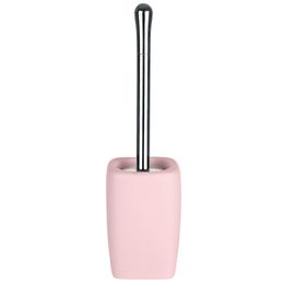 Spirella WC-B&uuml;rstengarnitur 'Retro' pastellrosa Steingut