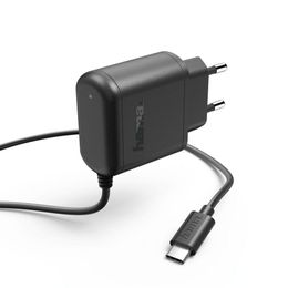 Hama Ladeger&auml;t schwarz USB-C 15 W