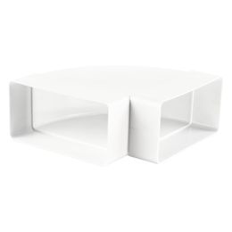 toom Flachkanalbogen 90&deg; senkrecht, 220 x 90 mm
