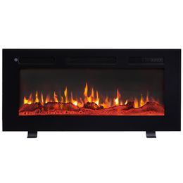 Balderia Elektrokamin 'Leif 36' schwarz 1,8 kW