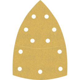 Bosch Multi-Schleifpapier 'Expert C470' Klett 11 L&ouml;cher 102 x 62 mm G 180, 10-teilig
