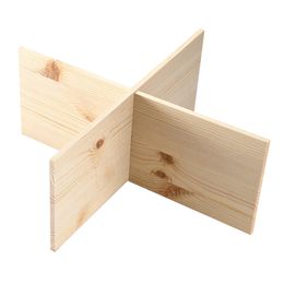 Kesper Fachtrenner f&uuml;r Alzweckkisten FSC -zertifiziertes Kiefernholz 27 x 15 x 37 cm