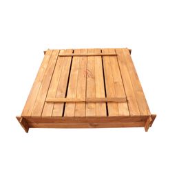 Sandkasten 120 x 120 cm mit Deckel