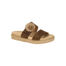 Gabor Pantolette 'Gabor Pantolette braun cacao Velour 83.743.18' Damen Gr&ouml;&szlig;e 42 braun