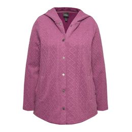 Ulla Popken Sweatjacke Damen Gr&ouml;&szlig;e M/L lila