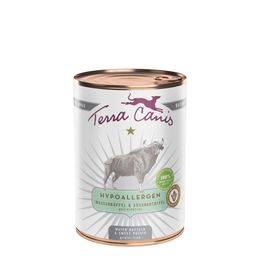 Terra Canis Hundenassfutter 'Hypoallergen' Wasserb&uuml;ffel & S&uuml;&szlig;kartoffel 400 g