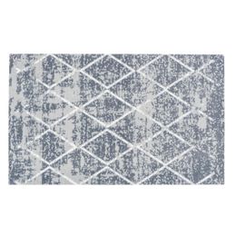 Astra Sauberlaufmatte 'Miabella' 50 x 70 cm Rauten grau