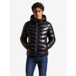 COLMAR Winter Coat 'Quilted hoodie jacket 12000071' male size XL Black