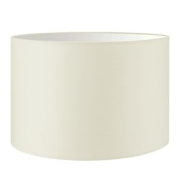 Home Sweet Home Lampenschirm beige Stoff &Oslash; 30 x 20 cm