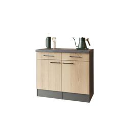 respekta Sideboard 'Oliver' eichefarben 100 cm