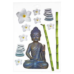 Kleine Wolke KleineWolke Dekoaufkleber "Buddha"