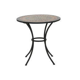 siena GARDEN Gartentisch 'Prato' Stahl/Keramik &Oslash; 70 x 69,5 cm