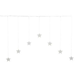 toom LED-Lichtervorhang 'Stern' 52 LEDs warmwei&szlig; 150 cm